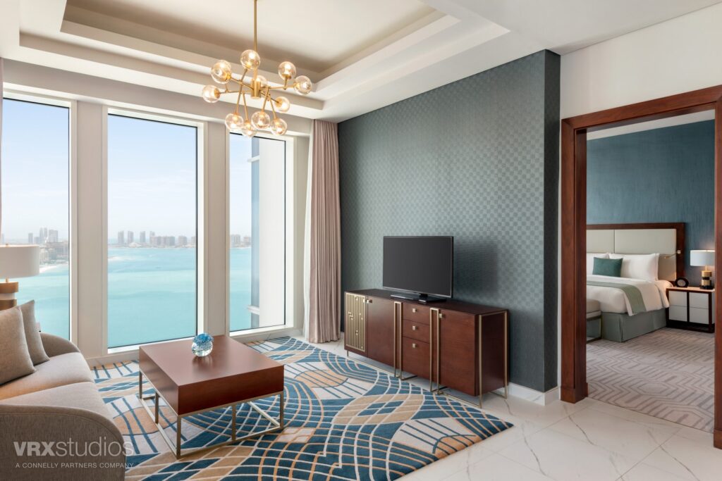 wyndham grand doha west bay beach. vrx studios | Bharat Aggarwal